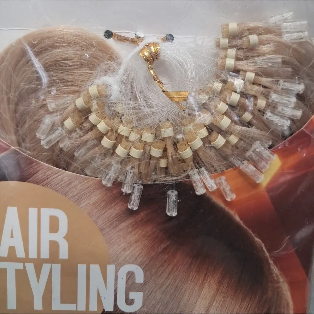 Unbranded | Hair | New Micro Beads Hair Extensions Ring Loop Silicone ...